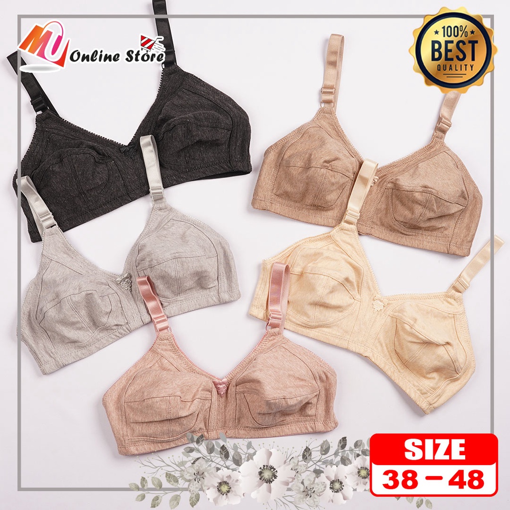 MU BRA WANITA DEWASA CUP C / NON PADDED & NON WIRED BRA / BAJU DALAM ...
