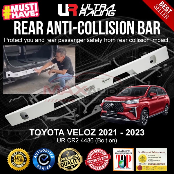 TOYOTA VELOZ 2021 - 2024 ULTRA RACING Rear Anti Crash Collision ...
