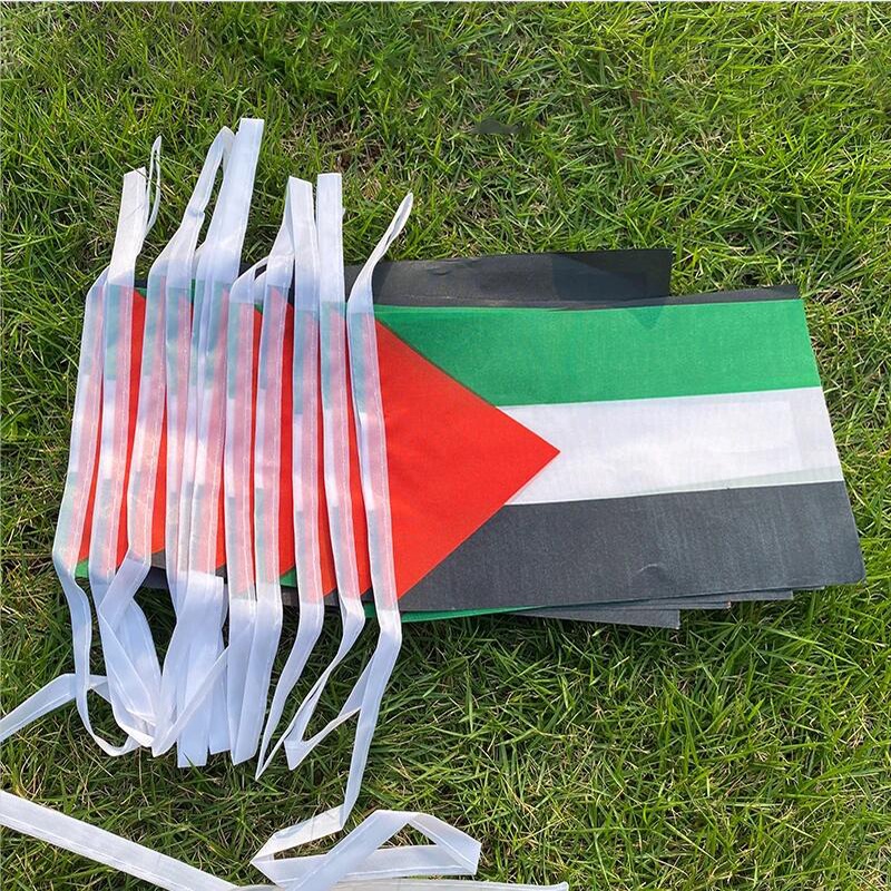 Palestine Bunting Flags 5 Metres 20 piece Flag Banner Decoration ...