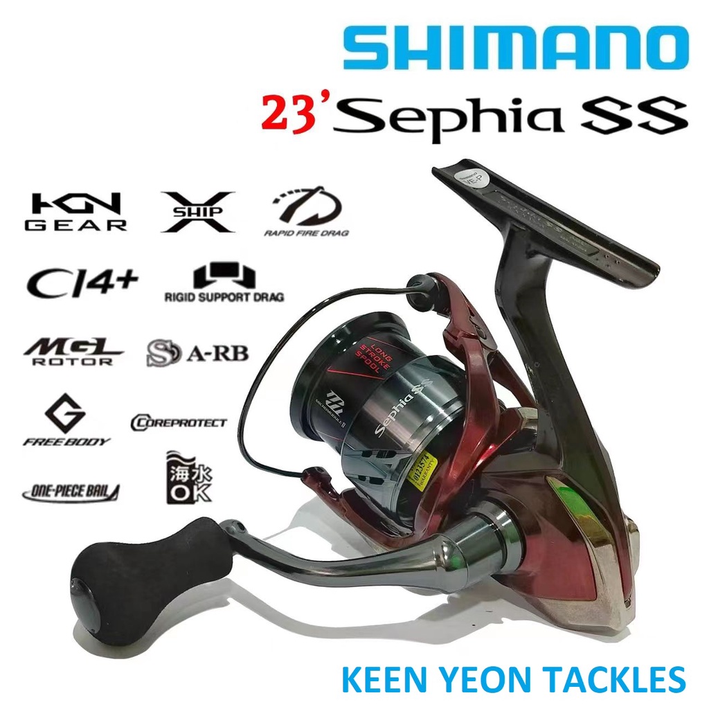 SHIMANO 2023' SEPHIA SS/ 2022' SEPHIA BB FISHING REEL ( SPINNING ) | Shopee Malaysia