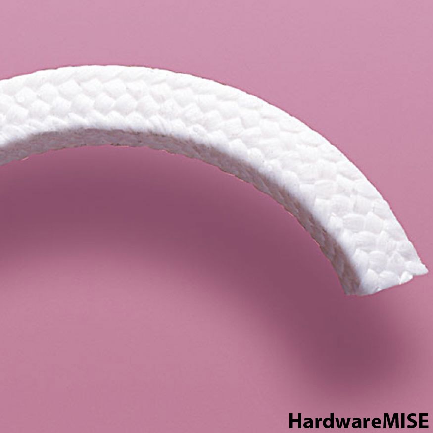 Pure PTFE Braided Gland Packing Square 2.5kg Per Box 10mm 11mm 12mm 12 ...
