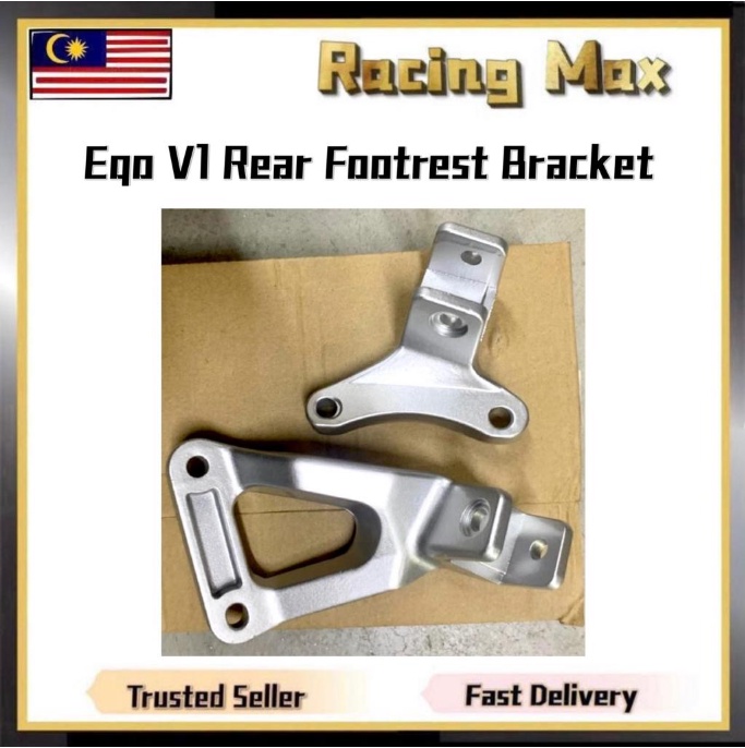 YAMAHA EGO V1 FIRST MODEL OLD LAMA REAR FOOTREST BRACKET KIRI KANAN ...