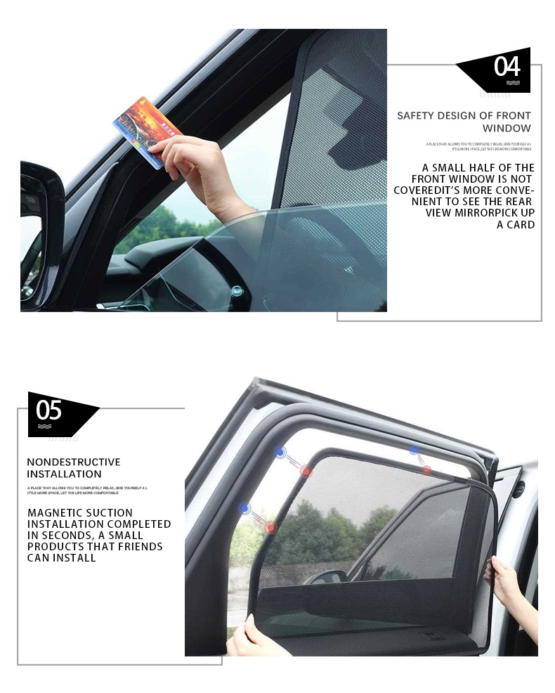 For GWM Haval H6 3RD Gen 2021 2022 2023 Magnetic Car Sunshade Shield ...