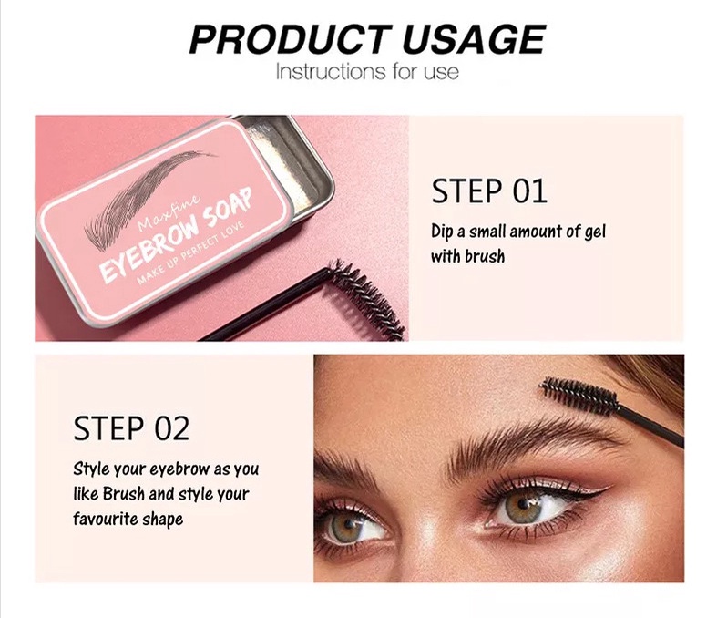Eyebrow Styling Gel Eyebrow High Transparent Refreshing Long Lasting ...