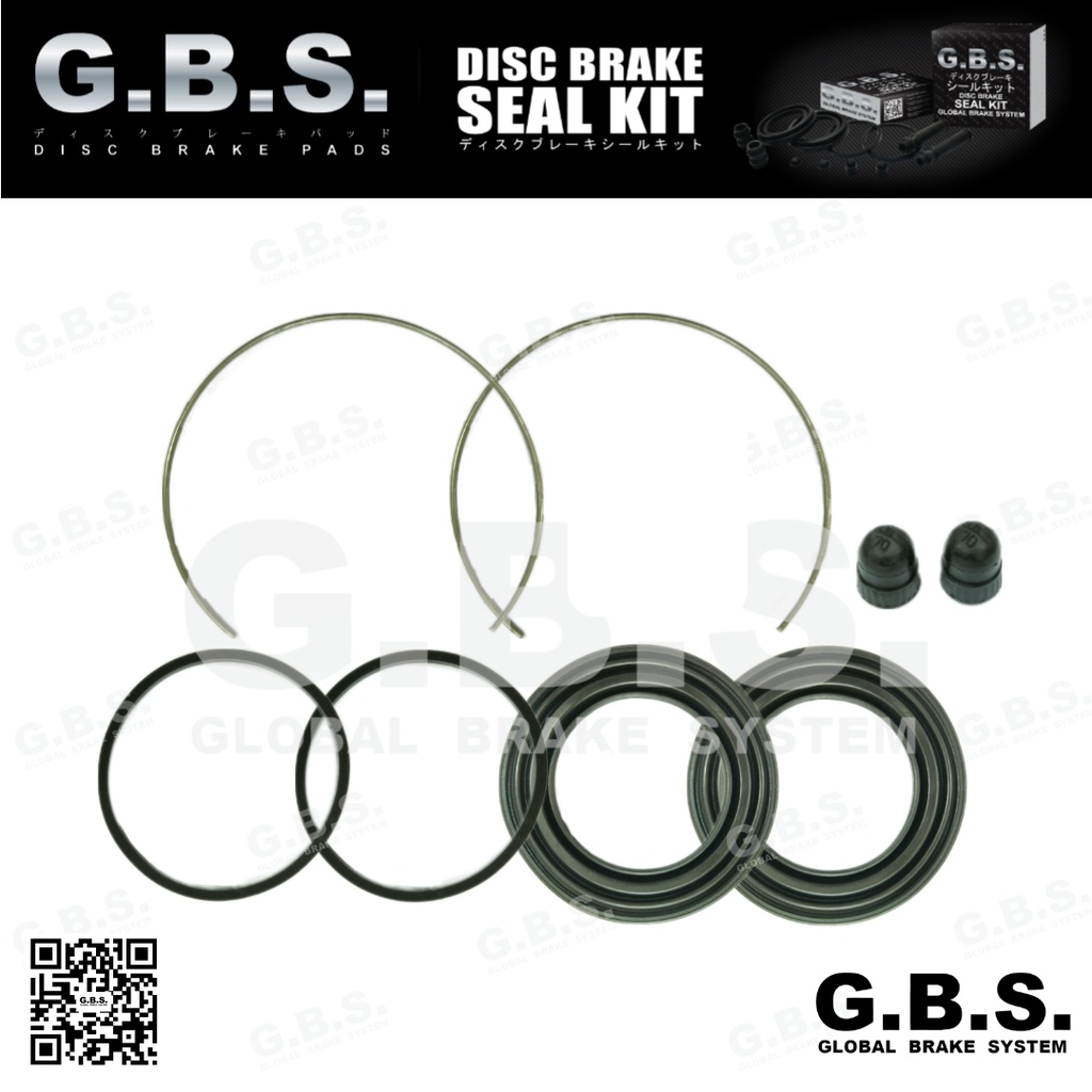 GBS Disc Brake Seal Kit For TOYOTA ALPHARD ANH10 (H1) (Front) (Half Set ...