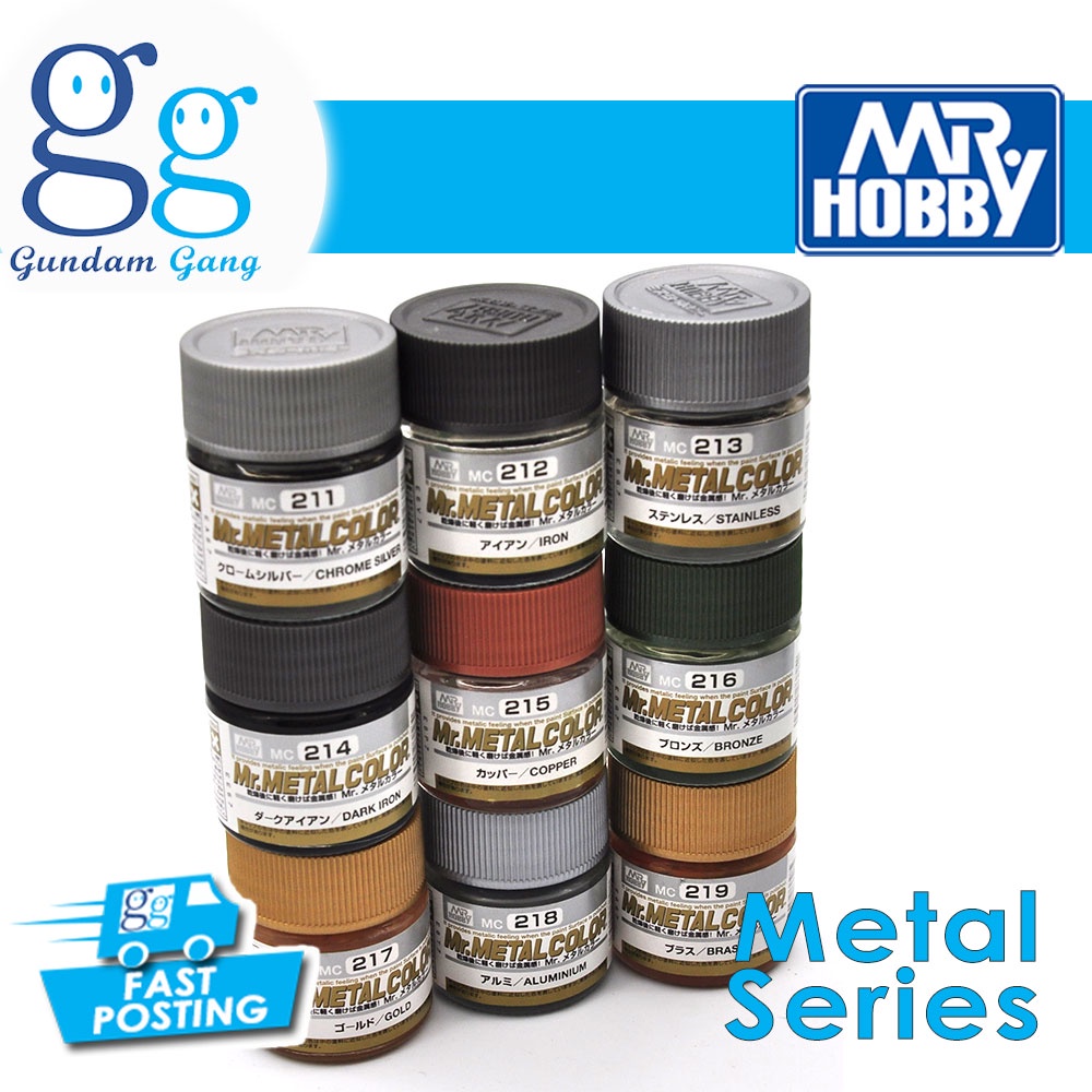 Mr. Metal Color MC211 MC212 MC213 MC214 MC215 MC216 MC217 MC218 MC219 ...