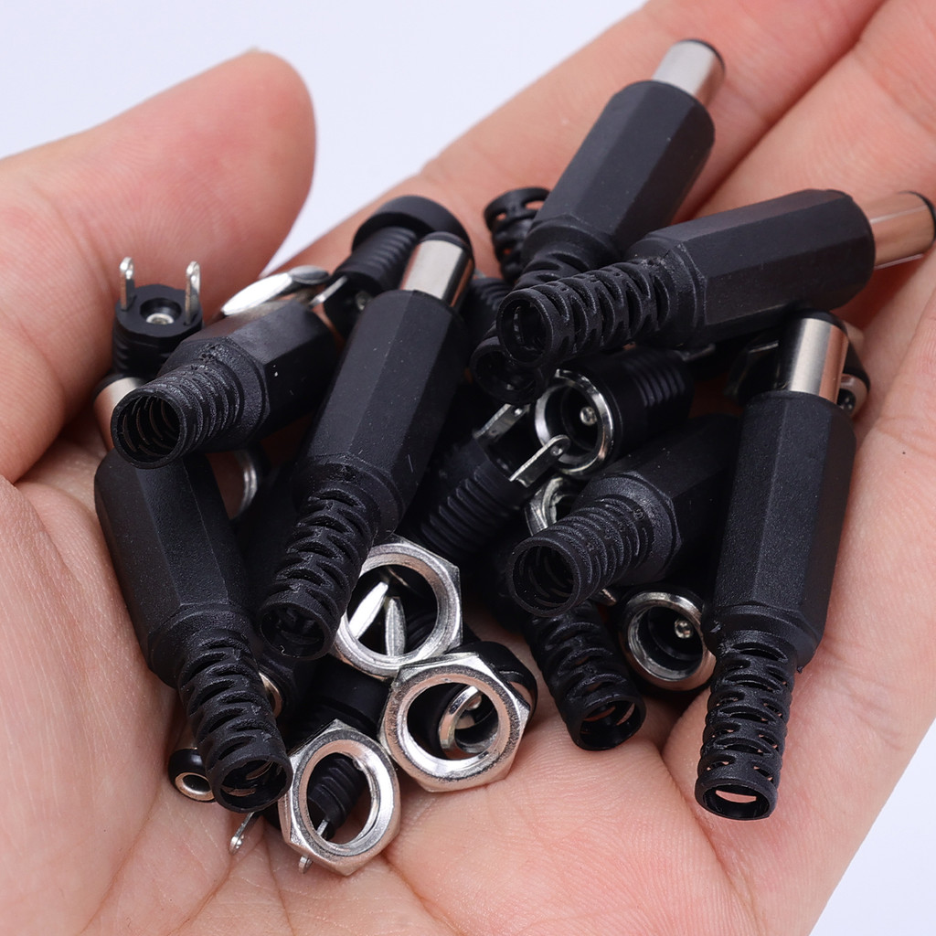 5Pairs DC Bus Panel Mount Power Receptacle - DC Power Supply Solder ...