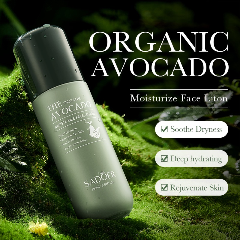 SADOER Organic Avocado Full Range Skin Care Anti-Wrinkle Hydrating ...