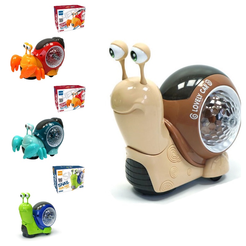 Toy Snail Innovative With 3d Light Projection Promotes Problem-solving ...
