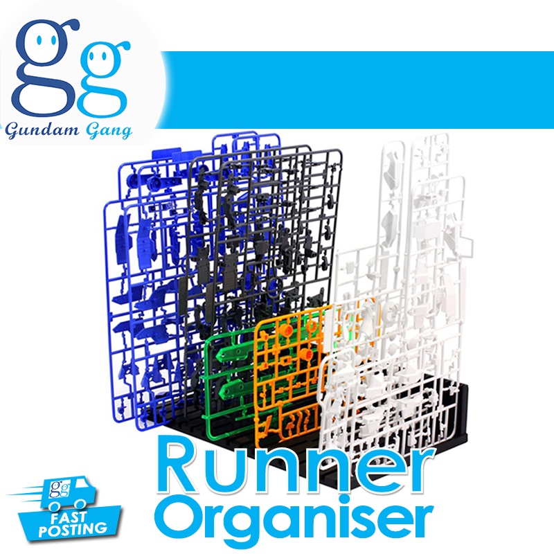 Runner Holder Organiser Large 29cm x 18cm x 5.8cm [Gundam Gang ...
