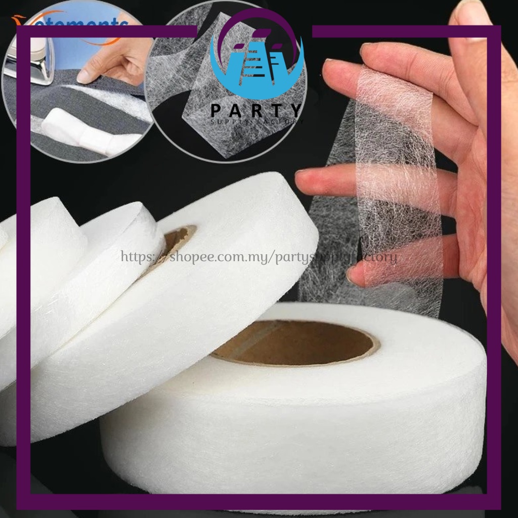 PITA GAM/DOUBLE SIDE INTERLINING TAPE/IRON ON TAPE ADHESIVE CLOTHING ...