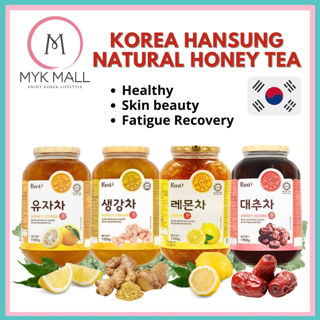 Korean Halal Hansung Honey Tea 1.15kg (Citron/Ginger/Jujube/Lemon ...