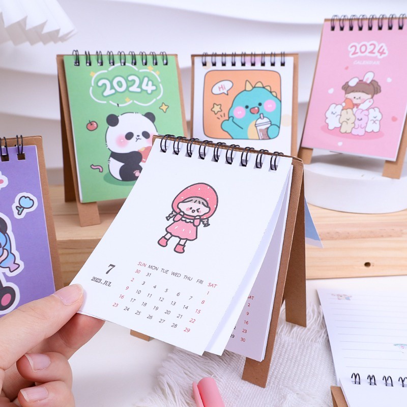 Kawaii Hello Kitty Kuromi Melody Calendar / School Office Stationery ...