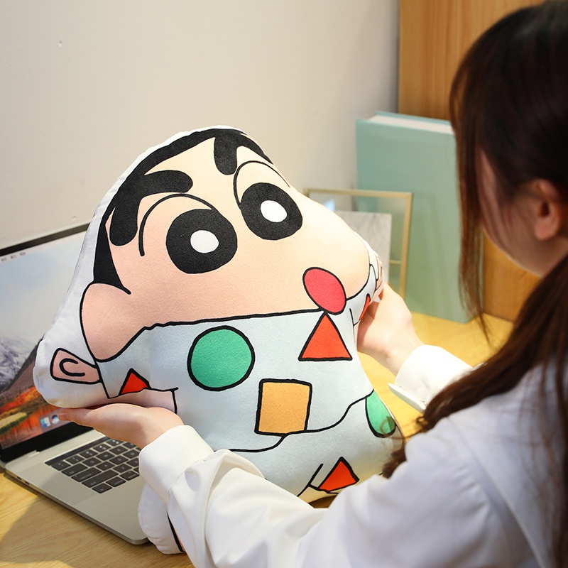 45cm Stuffed Toy Animal Crayon Shin-chan Pillow Cushion Bolster Plush ...