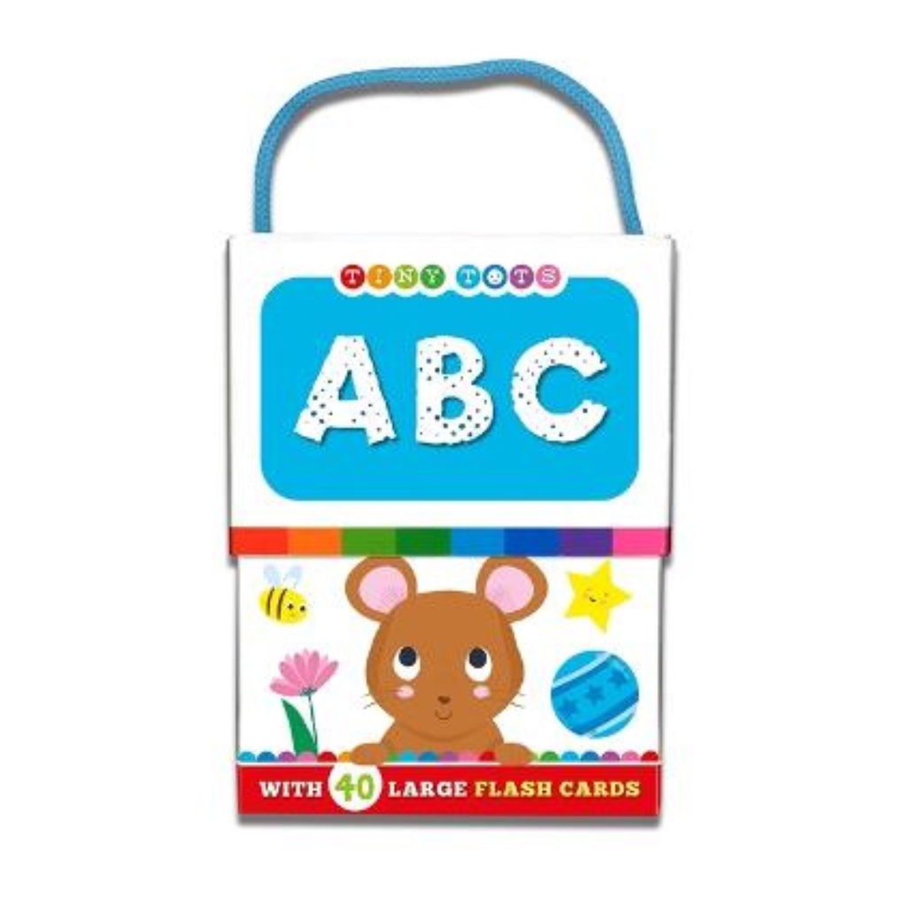 Tiny Tots ABC Flashcards Case For Kids To Learn the Alphabet | Shopee ...