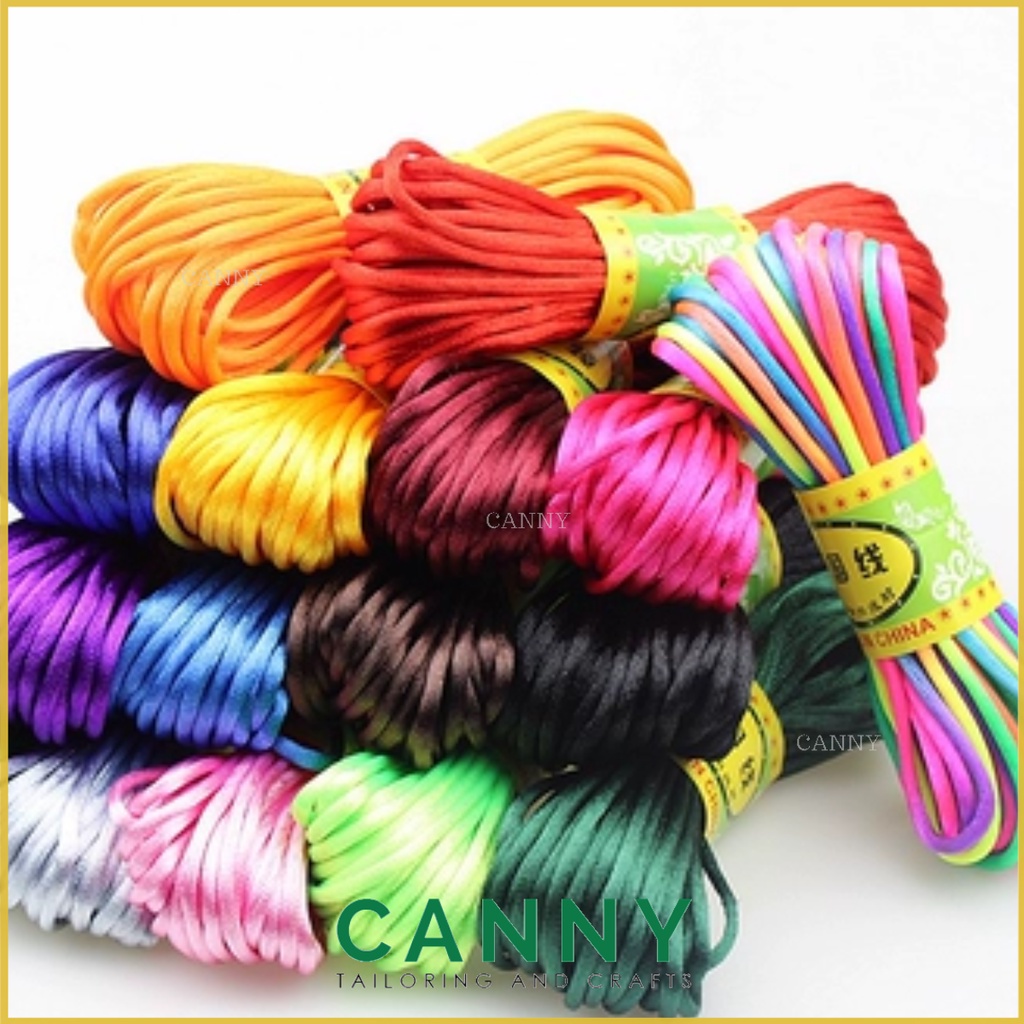 10 Meters Chinese Knot Thread / 10 Meter Benang Kasar Simpul | Shopee ...