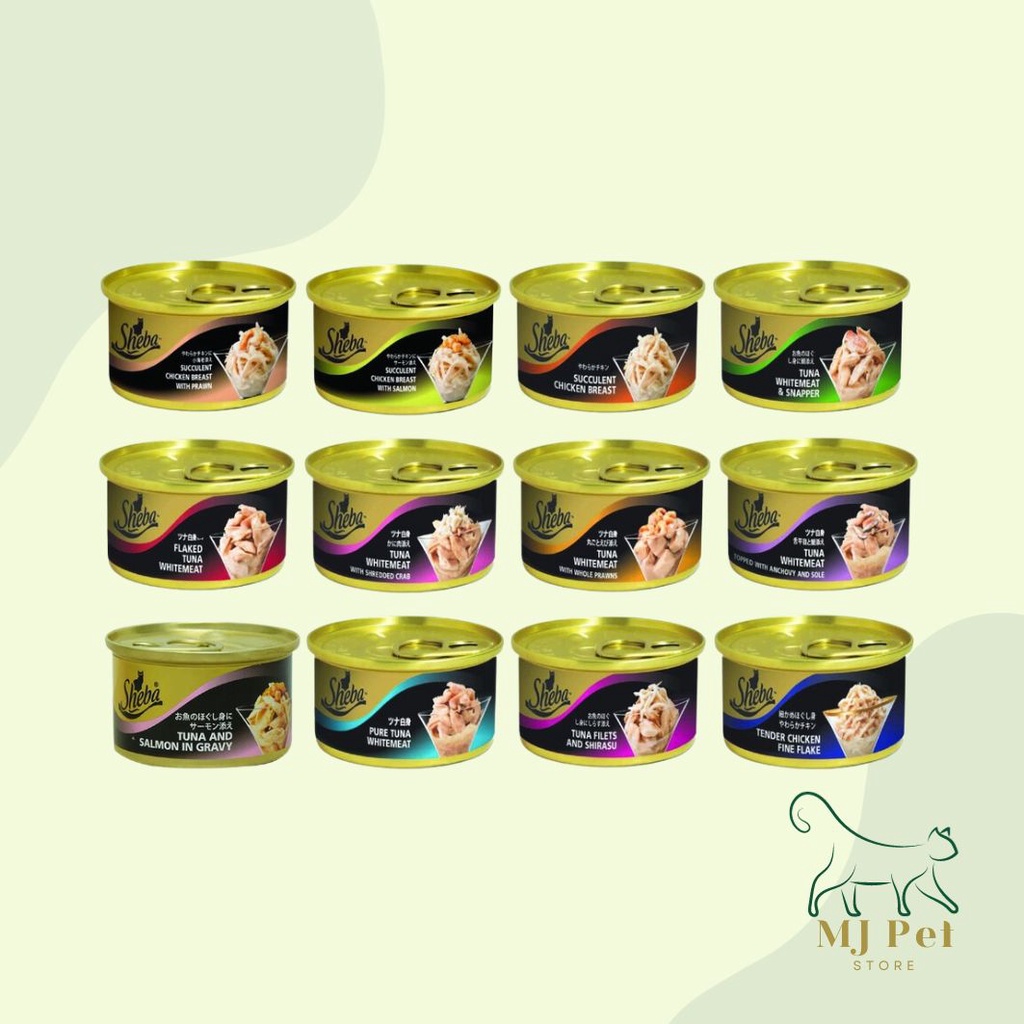 Sheba Cat Wet Canned Food 85g | Shopee Malaysia