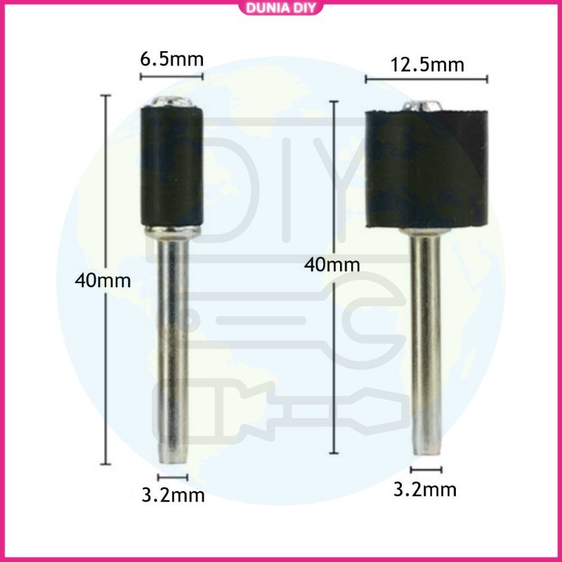 1pc Mandrel 3.2mm For Sanding Band Sleeve Drum Sandpaper Grinding Head ...