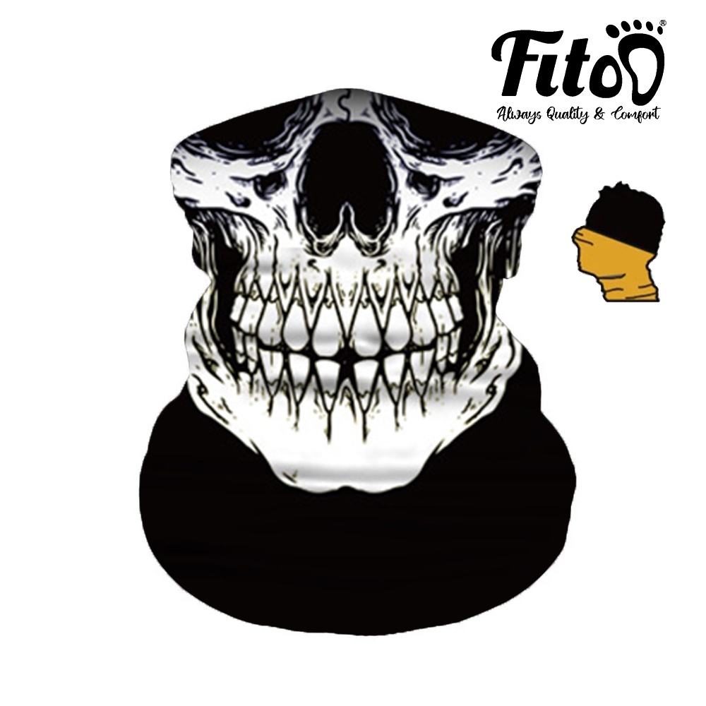 FITOO (High Quality) Rider Mask Anti Dust Anti UV Cooling Mask Buff ...