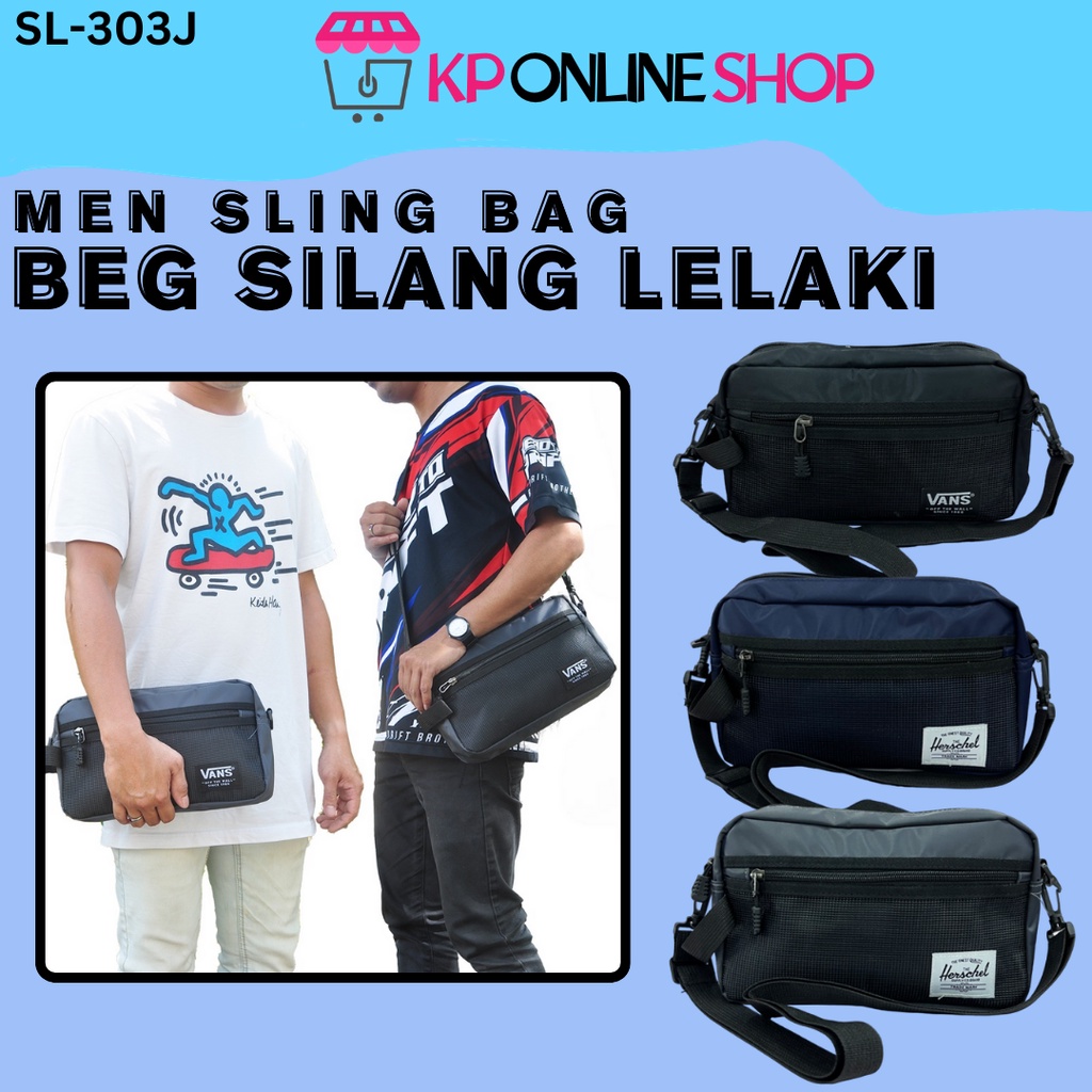 Men Sling Bag Men Clutch bag crossbody bag Beg Lelaki Shoulder Bag Pouch bag Beg Silang Lelaki ...