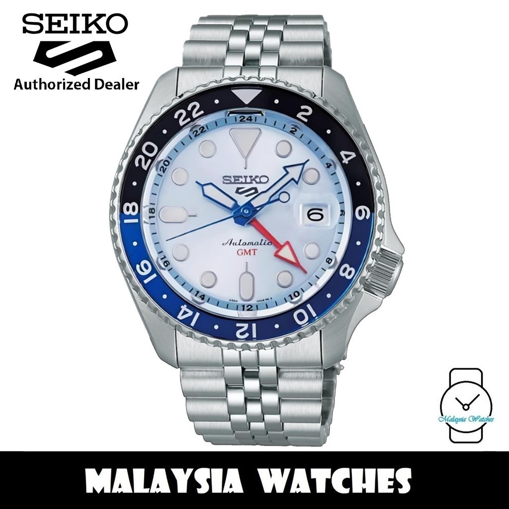 Seiko 5 Sports SSK029K1 Superman GMT Ice Blue Limited Edition Automatic ...