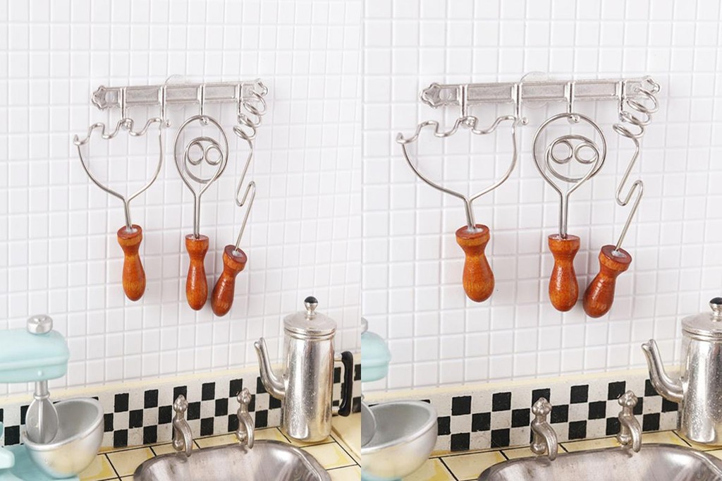 ALINA Miniature Kitchen Utensils Miniature House Kitchen Accessories 1 ...