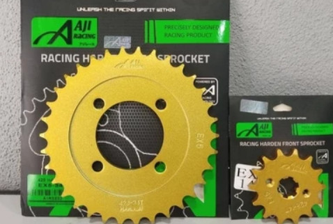 AJI RACING 428H 428 H EX5/ EX5 CLASS 1/ DREAM 132L CHAIN RANTAI [ O ...