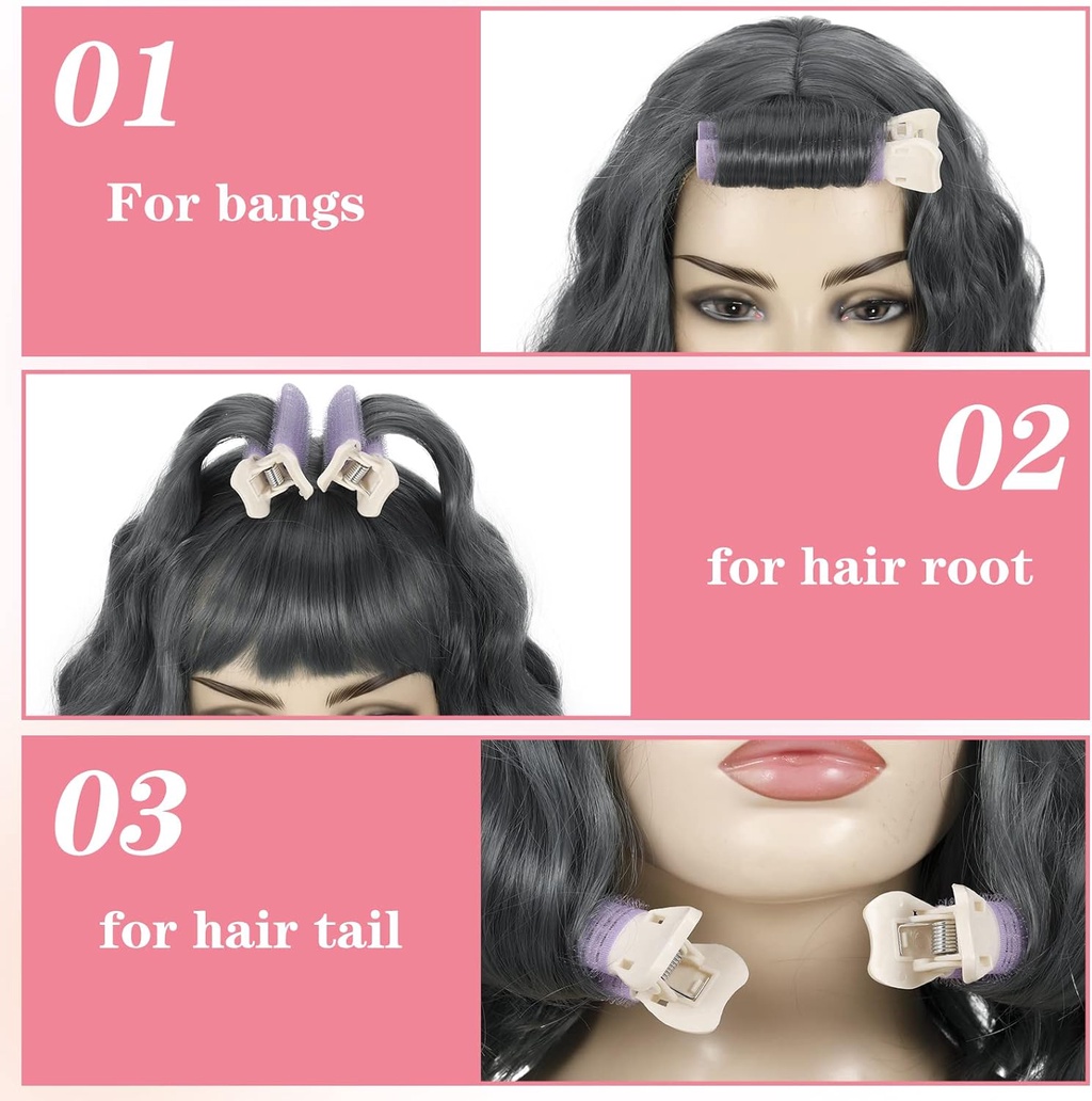Hair Root Fluffy Clip Roller Seamless Hair Root Clips Hair Rollers ...