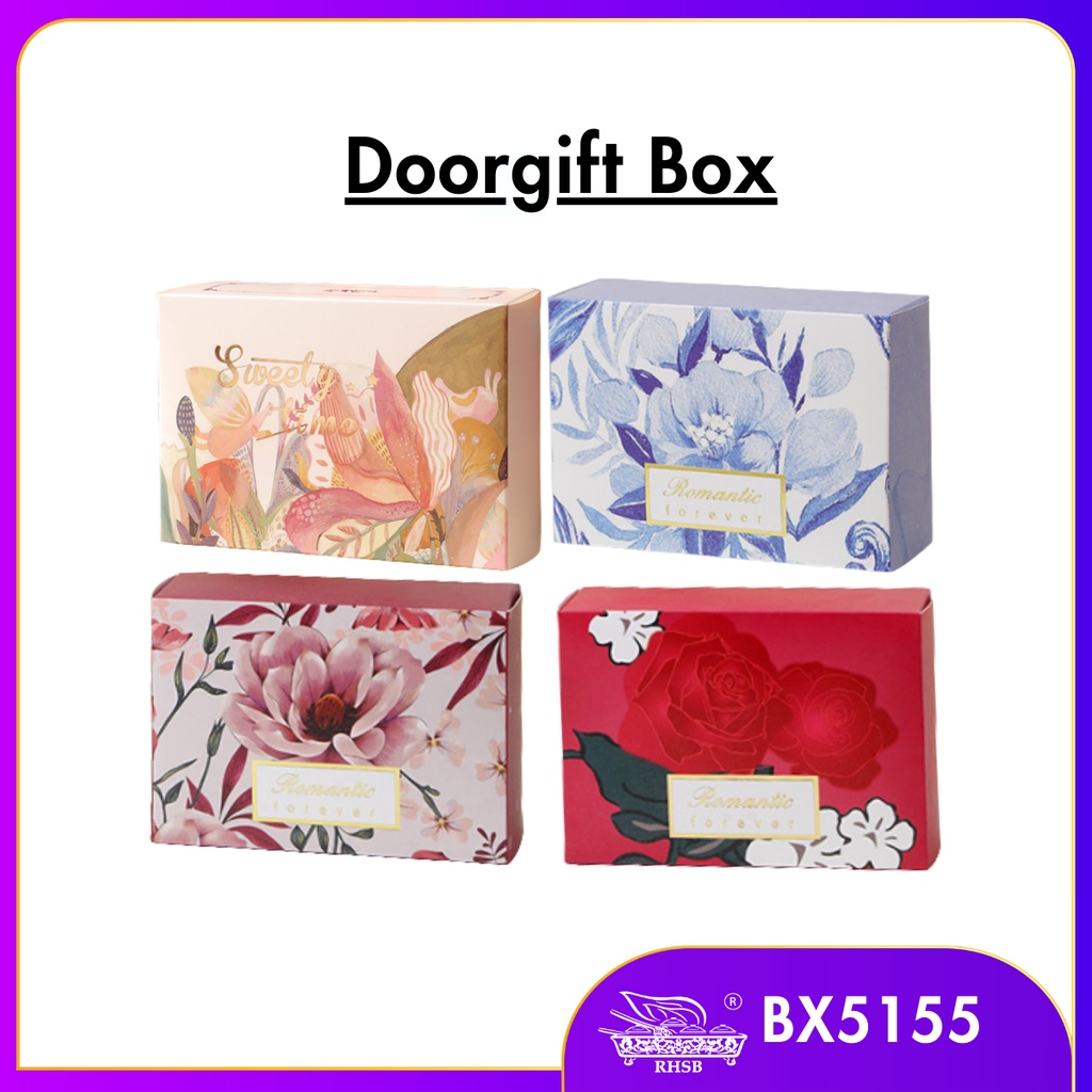 10pcs PROMOSI EXCLUSIVE DOORGIFT BOX / KOTAK MURAH /GOODIES BOX ...