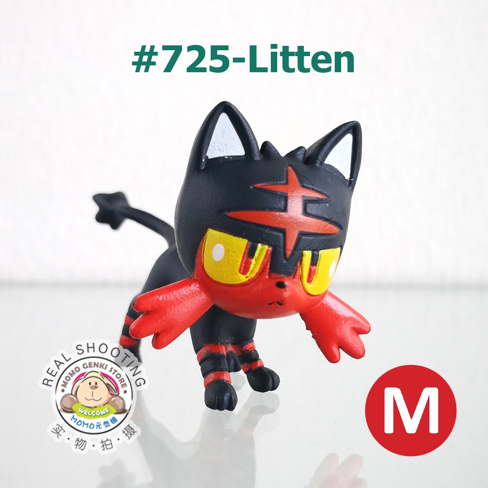 [725-Litten] Pokemon WCT Pikachu Litten Collective Figures Toy Doll ...