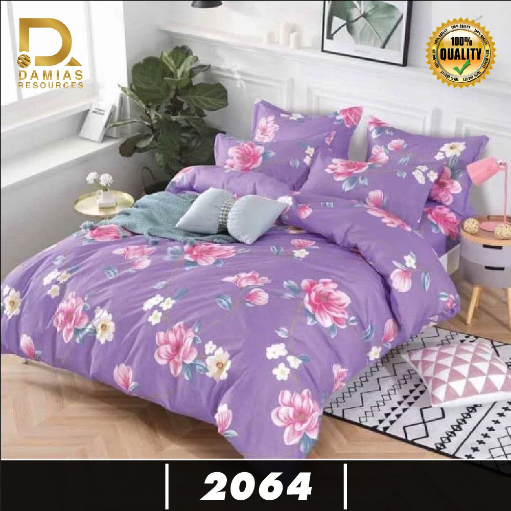 Cadar English Design 7 in 1 Comforter Fitted High Quality Queen Size ...