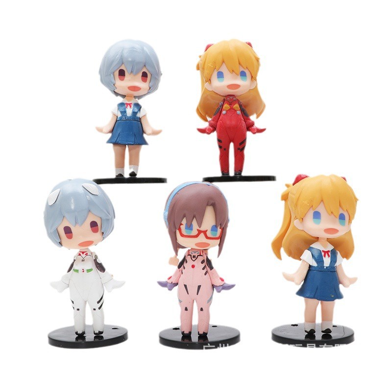 Eva Rei Ayanami Toy Model Doll Collectible Figure Decoration Plastic ...