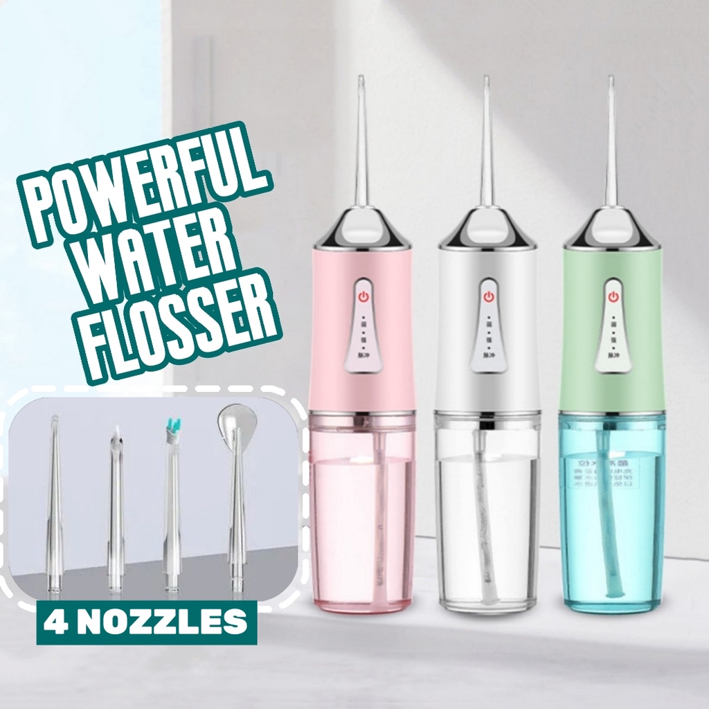 Water Flosser Dental Floss Teeth Water Jet Nozzle Portable ...