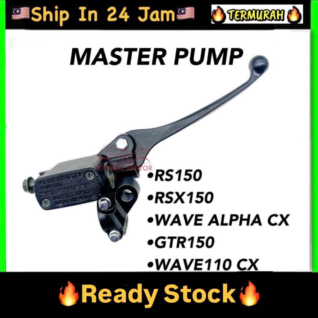 Honda RS150 RSX GTR150 Wave CX Alpha Disc Brake Pump Front Master Pump ...