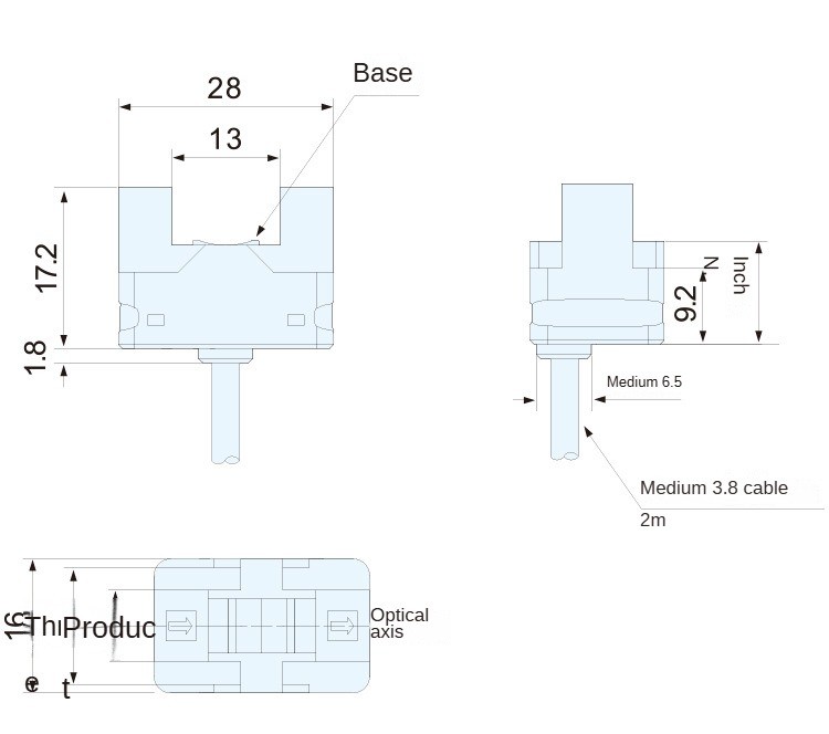 Non-contact Photoelectric Capacitive Pipe Liquid Level Sensor Water ...