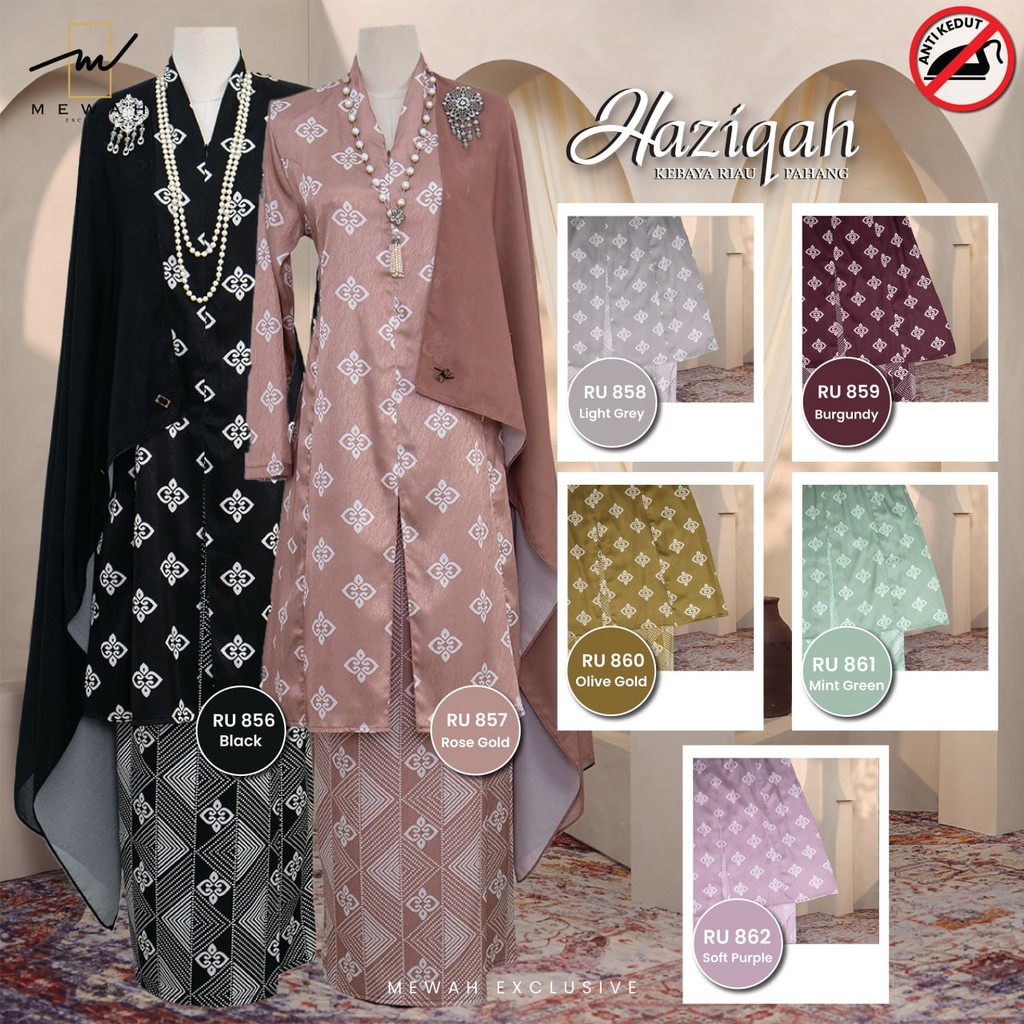 Kebaya Riau Pahang Haziqah By Mewah Exclusive - [Set Baju & Kain ...
