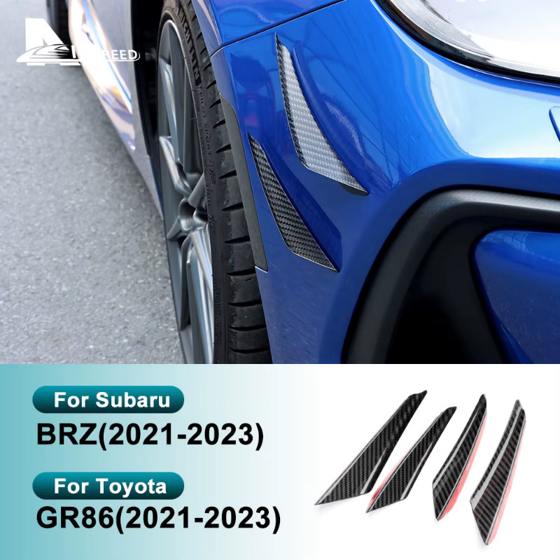 Real Hard Carbon Fiber Sticker For Subaru BRZ Toyota GR86 2021 2022 ...