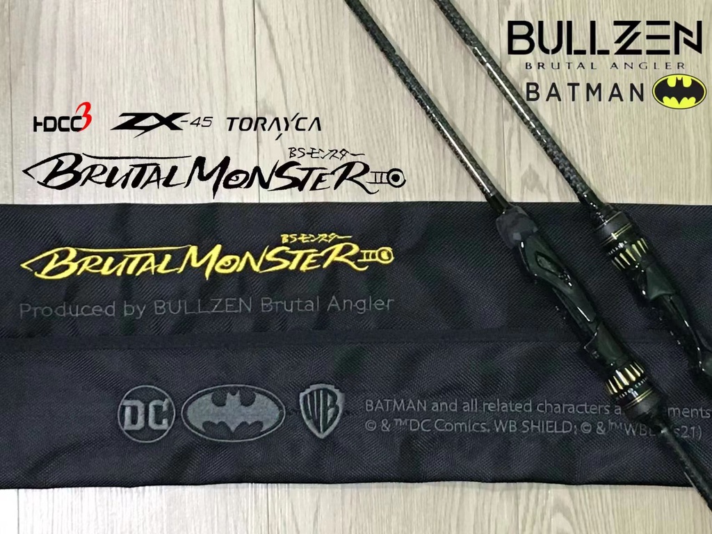BULLZEN BATMAN DARK KNIGHT / DARK KNIGHT RETURN FISHING ROD | Shopee ...