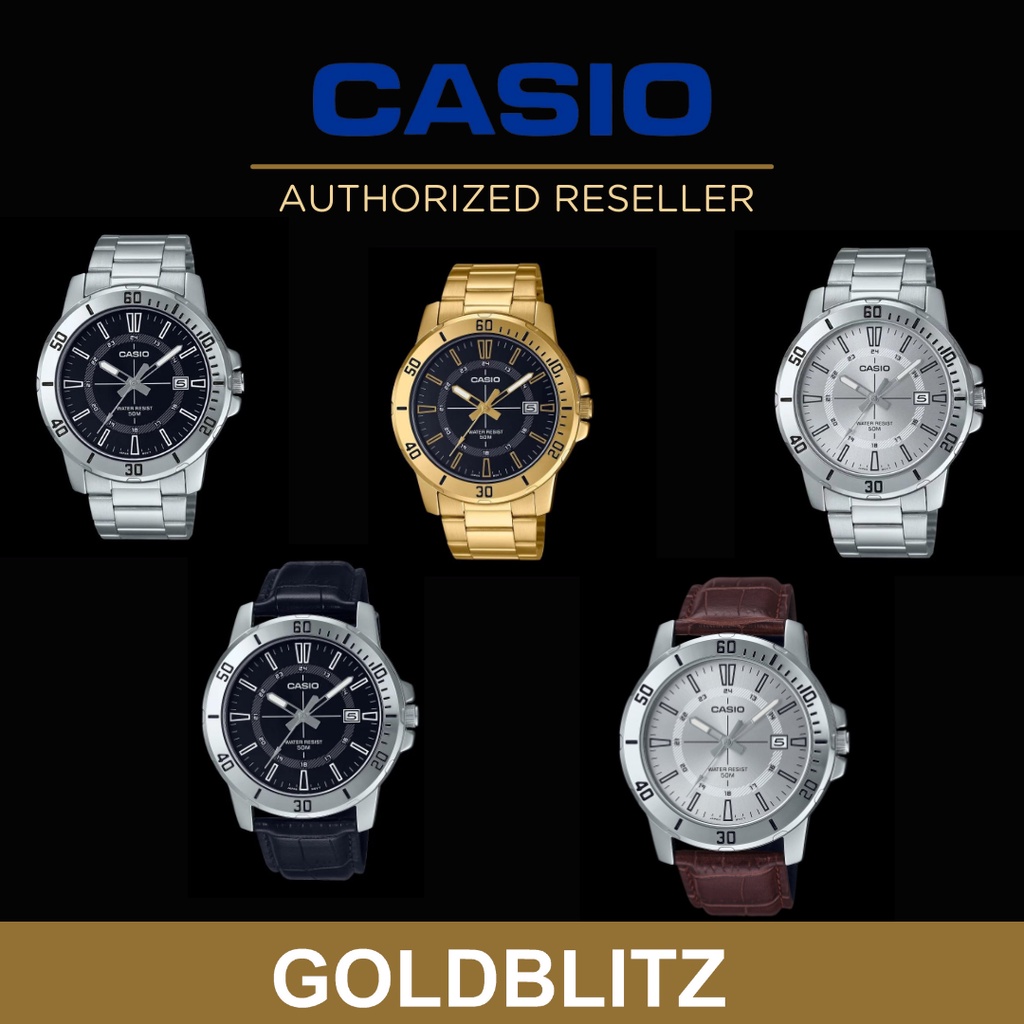 Casio STANDARD MTP-VD01D-1C / MTP-VD01D-7C / MTP-VD01G-1C / MTP-VD01L ...