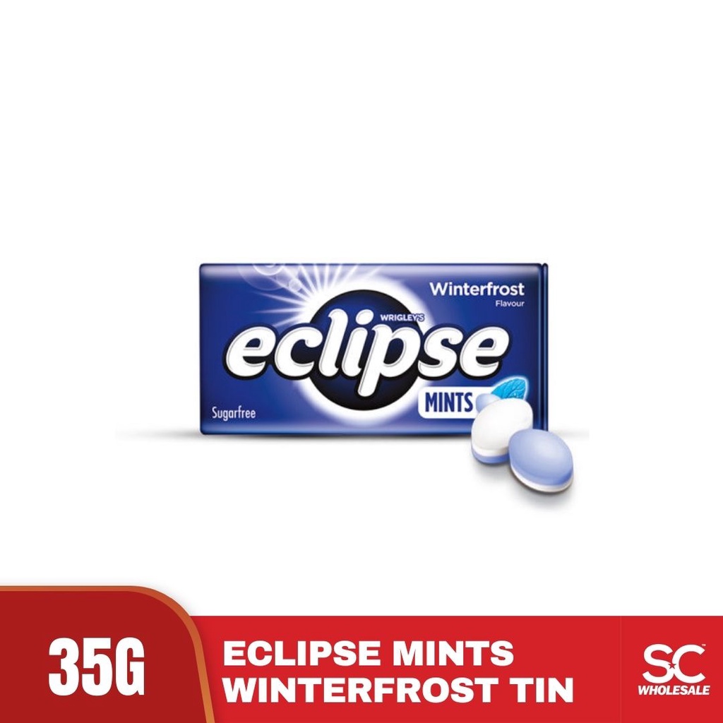 Eclipse Mints Winterfrost Tins Candy Sugar Free 35g | Shopee Malaysia