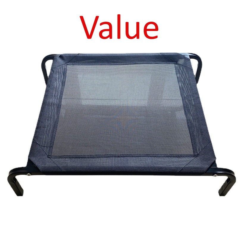 HSC BIGGER Size breathable mesh elevated Dog pet bed steel frame house ...