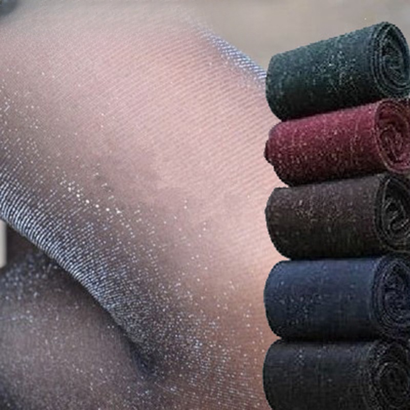 Spring and Autumn Silver Pantyhose Pearl Shiny Silk Silver Underlay ...