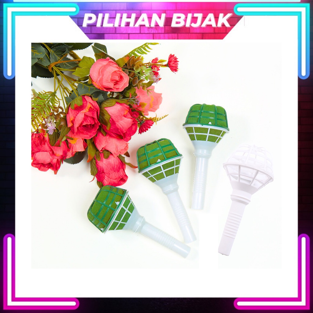 Flower Bouquet Handle Bride Flower Handle Bridal Floral Foam Wedding ...