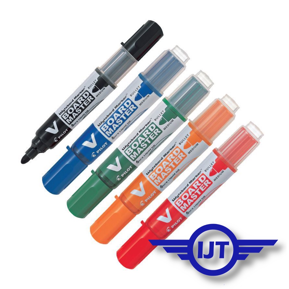 PILOT V Board Master Whiteboard Marker Pen (Black / Blue / Red ...