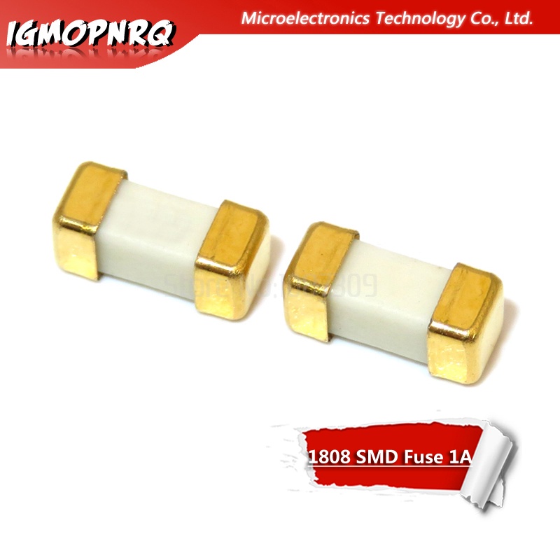 10PCS 1808 Littelfuse Fast Acting SMD SMT 1A 125V Surface Mount Fuse ...