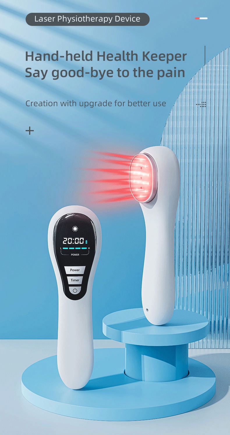 Infrared Laser Pulse Physiotherapy Low Frequency Massager 650nm 808nm ...