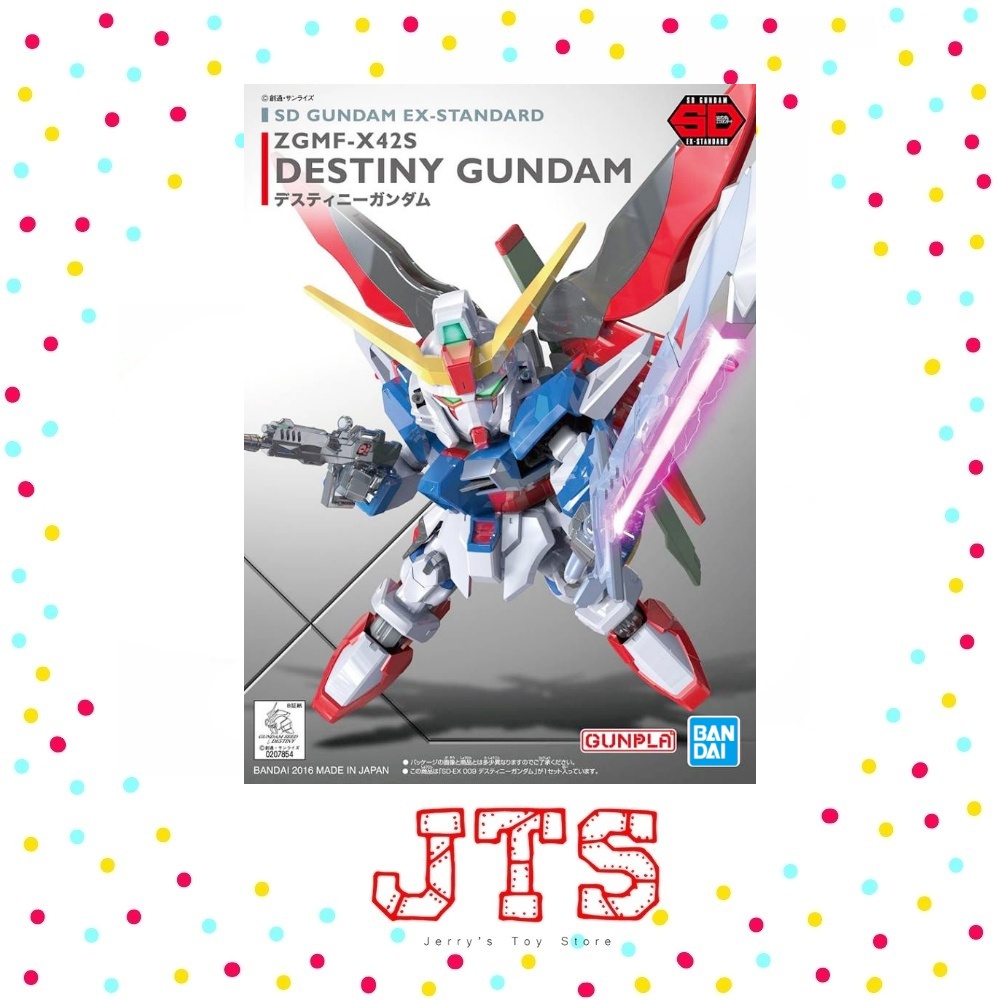 JTS BANDAI 65623 07854 57996 SD EX Destiny Gundam ZGMF-X42S Gunpla ...