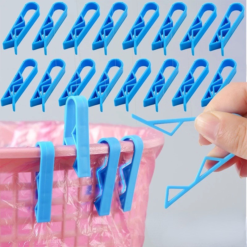Universal Garbage Bag Fixed Clip / Multi-Purpose Snack Bag Sealing Clip ...