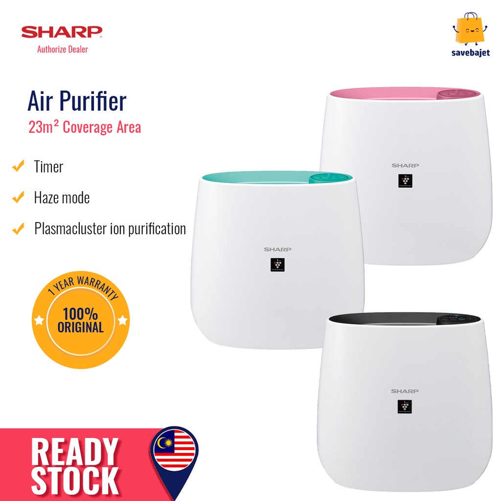 Sharp Pembersih Udara - Black/Pink/Blue FPJ30LB/FPJ30LP/FPJ30LA ...