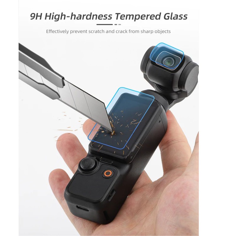 Lens Screen Protection Film Tempered Glass Films HD For DJI Osmo Pocket ...